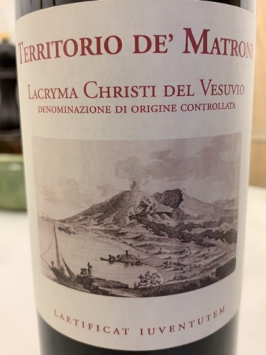 Cantine Matrone Territorio de' Matroni Lacryma Christi del Vesuvio ...