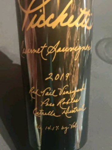 Picchetti Red Tail Vineyard Cabernet Sauvignon | Vivino US