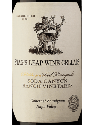 Stag's Leap Wine Cellars Soda Canyon Ranch Vineyard Cabernet Sauvignon ...