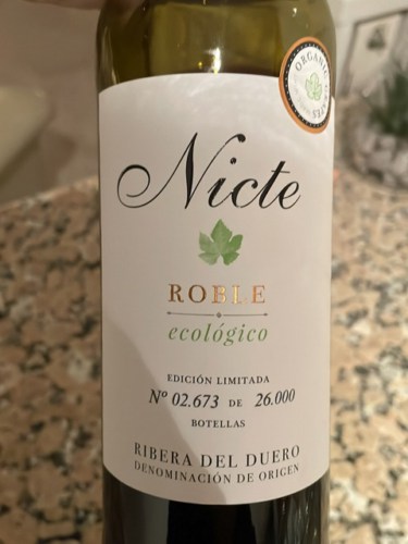 Nicte Roble Ecológico | Vivino US