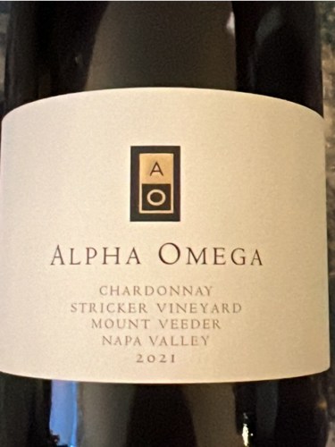 Alpha Omega Stricker Vineyard Chardonnay | Vivino US
