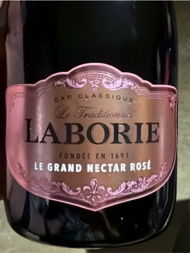 Laborie Le Grand Nectar Méthode Cap Classique Rosé | Vivino English