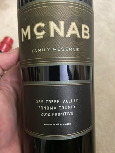 McNab Ridge Family Reserve Primitivo | Vivino