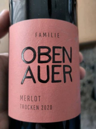 Familie Obenauer Merlot Trocken | Vivino US