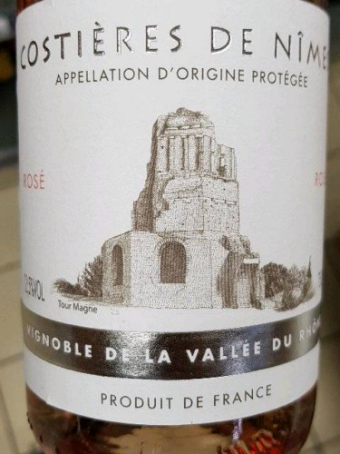 La Vallée Costières de Nîmes Rosé | Vivino US