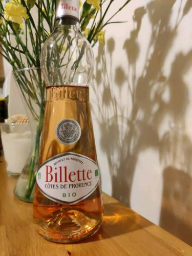 Billette Côtes de Provence Rosé Bio | Vivino US