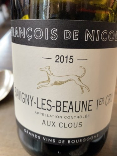 Francois de Nicolay Savigny-lès-Beaune 1er Cru 'Aux Clous' | Vivino Brasil