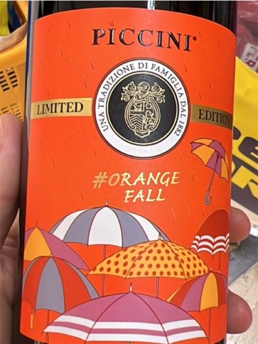 Piccini Limited Edition #Orange Fall | Vivino US