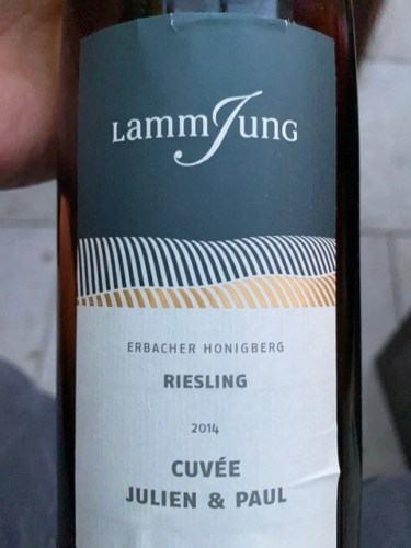 Lamm Jung Erbacher Honigberg Cuvée Julien & Paul Riesling | Vivino US