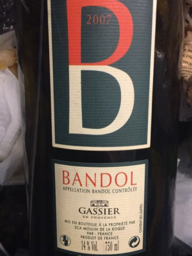 Château Gassier Bandol Rouge | Vivino English