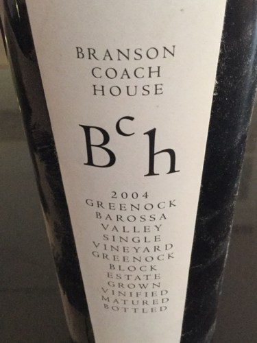 Branson Coach House Greenock Block Shiraz | Vivino US