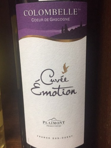 Plaimont Colombelle Côtes de Gascogne Cuvée Emotion | Vivino English