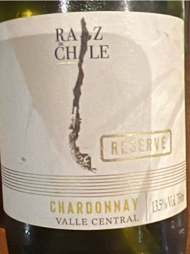 Raíz de Chile Reserve Chardonnay | Vivino US