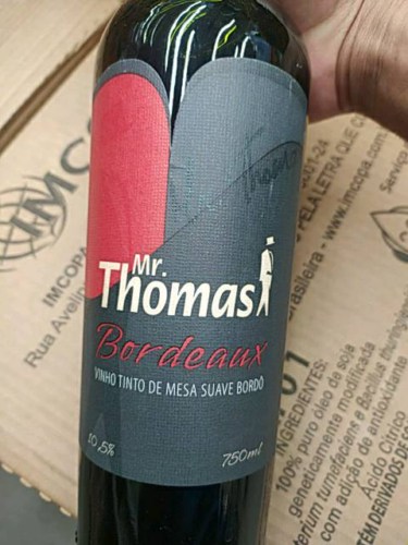 Mr. Thomas Bordeaux | Vivino US