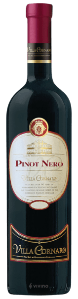 Villa Cornaro Pinot Nero | Vivino English