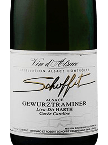 Domaine Schoffit Cuvée Caroline Alsace Gewurztraminer Lieu-Dit Harth ...