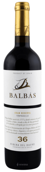 Balbas Gran Reserva | Vivino 日本