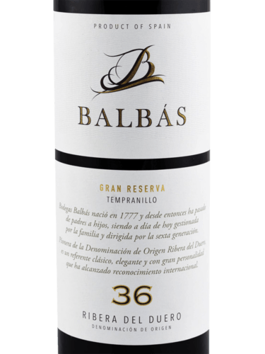 Balbas Gran Reserva | Vivino 日本