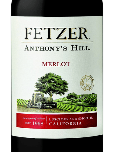 Fetzer Anthony's Hill Merlot | Vivino United Kingdom