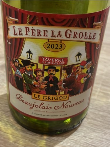 2023 Le Père La Grolle Le Grigou Beaujolais Nouveau | Vivino US