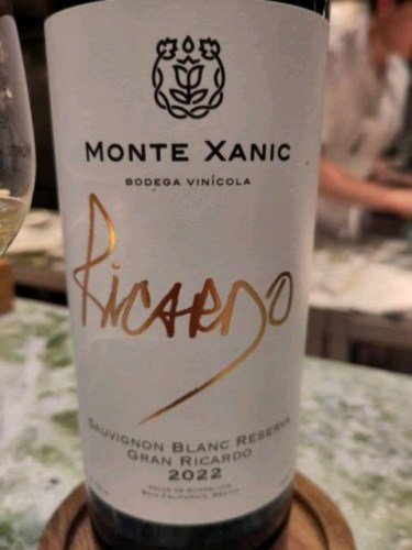 Monte Xanic Gran Ricardo Sauvignon Blanc Reserva | Vivino English