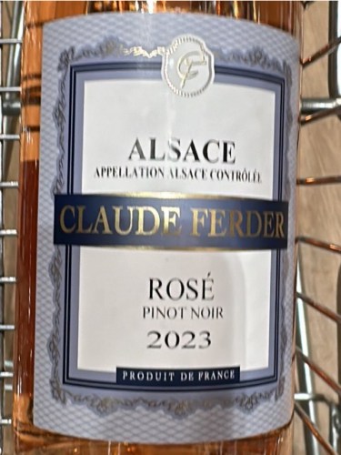 Claude Ferder Pinot Noir Rosé | Vivino US