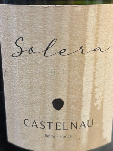 Castelnau ES 9.1 Solera Champagne | Vivino US