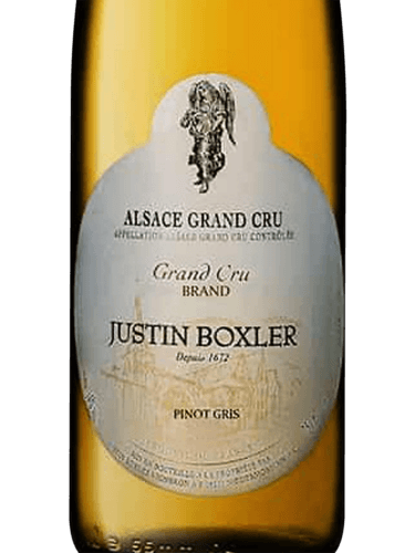 Justin Boxler Pinot Gris Alsace Grand Cru 'Brand' | Vivino US