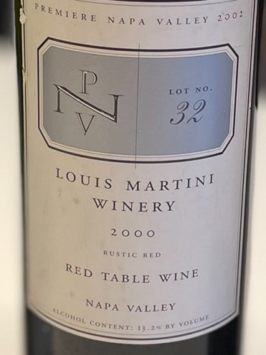Louis M. Martini Premiere Napa Valley Rustic Red | Vivino US