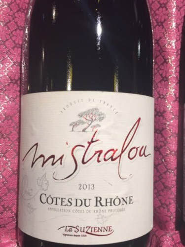 La Suzienne Mistralou Côtes-du-Rhône Rouge | Vivino US