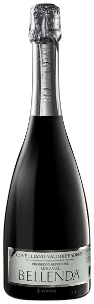 Bellenda Miraval Conegliano Valdobbiadene Prosecco Superiore Extra Dry ...