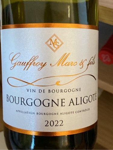 Domaine Gauffroy Bourgogne Aligote | Vivino France