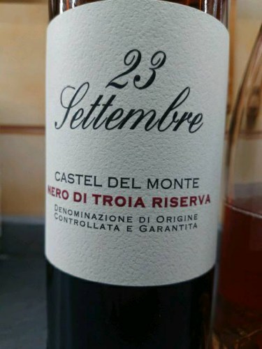 Conte Spagnoletti Zeuli 23 Settembre Nero di Troia Riserva | Vivino ...