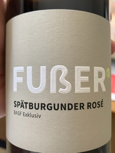 Fußer BASF Exklusiv Spätburgunder Rosé | Vivino