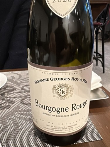 Domaine Georges Roy Bourgogne Rouge | Vivino France