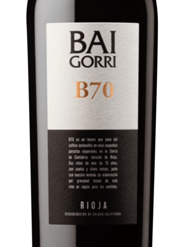 2019 Baigorri Rioja B70 | Vivino US