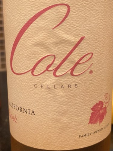 Cole Cellars Rosé | Vivino English