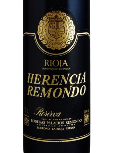 Palacios Remondo Rioja Reserva Herencia | Vivino US
