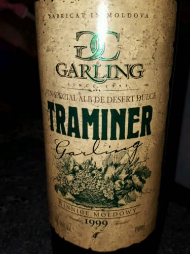Garling Collection Traminer Alb Desert Dulce | Vivino US
