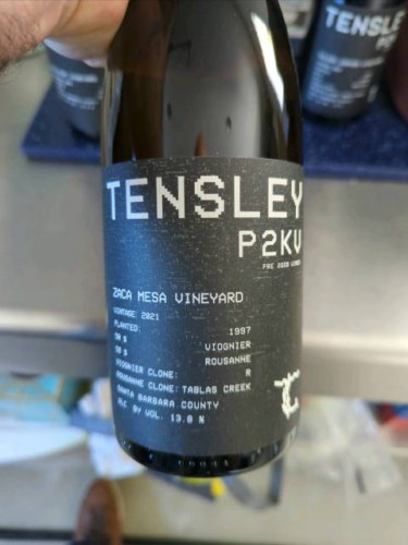 Tensley P2KV Zaca Mesa Vineyard Viognier - Roussanne | Vivino US