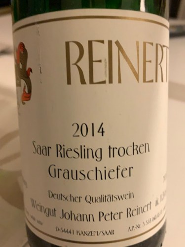Johann Peter Reinert Grauschiefer Riesling Trocken | Vivino Australia