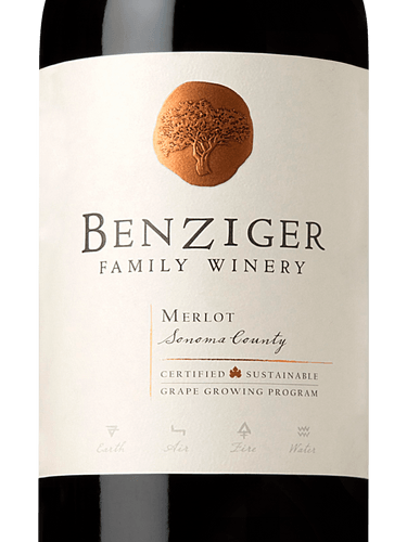 Benziger Merlot | Vivino English