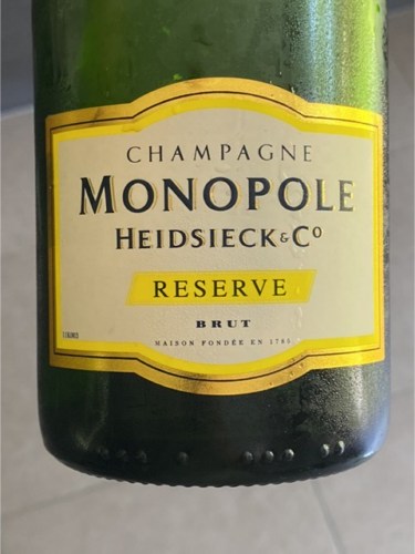 Heidsieck & Co. Monopole Reserve Brut Champagne | Vivino US