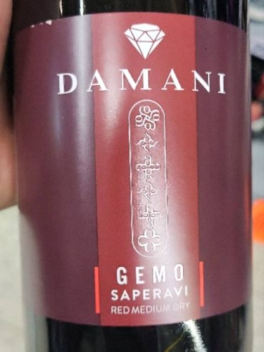 Damani Saperavi Red Medium Dry | Vivino English