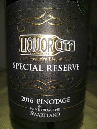 Liquor City Special Reserve Pinotage | Vivino Australia