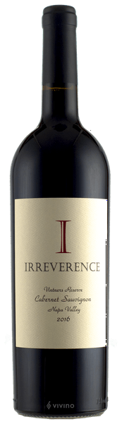 Irreverence Vintners Reserve Cabernet Sauvignon | Vivino English