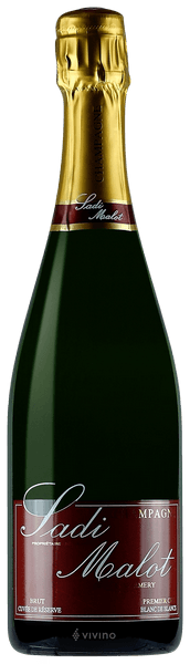 N.V. Sadi Malot Cuvée de Réserve Blanc de Blancs Brut Champagne Premier ...