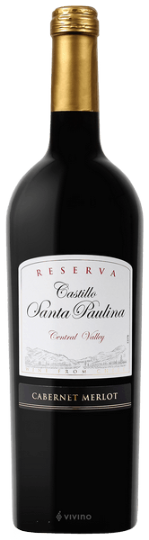 2019 Castillo Santa Paulina Reserva Cabernet - Merlot | Vivino