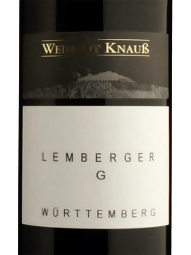 Weingut Knauß G Lemberger | Vivino US