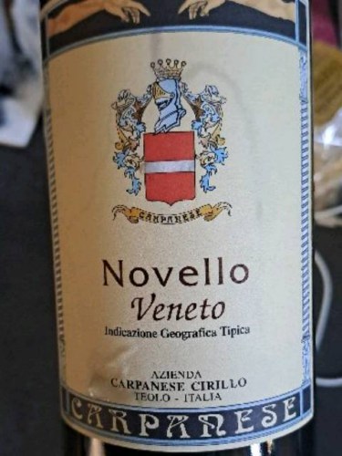 Carpanese Cirillo Novello | Vivino US